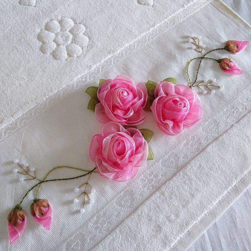 Kurdele Nakışı Havlu Modelleri 2025 - El İşi Hobiler